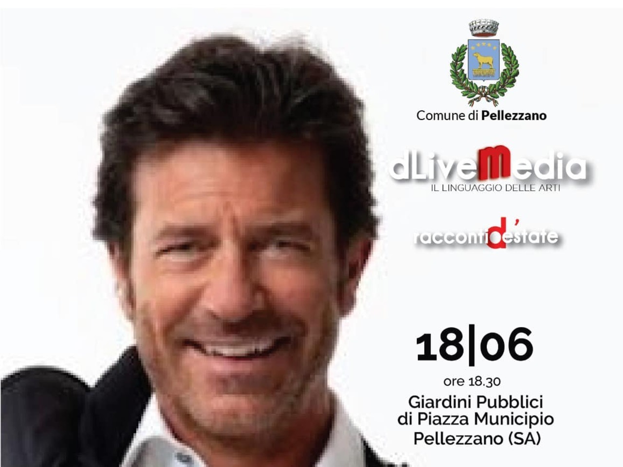 Pellezzano, Paolo Conticini ospite il prossimo 18 Giugno - ZON