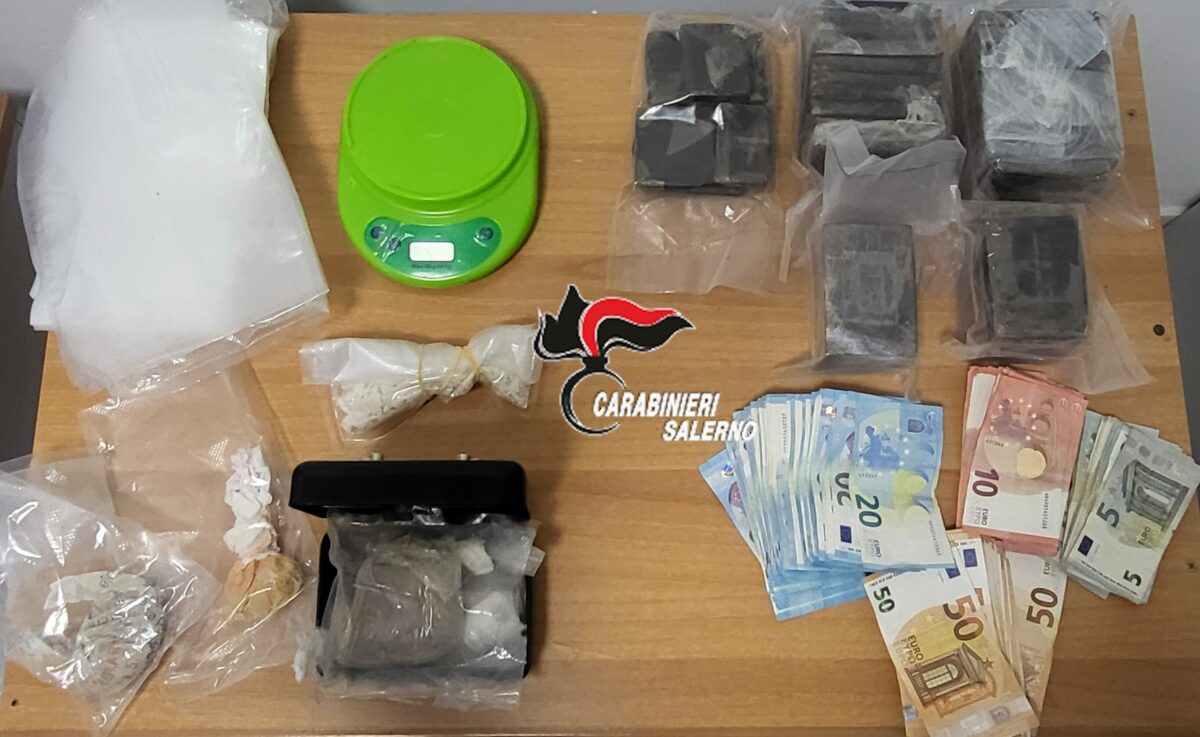 Salerno, due arresti per detenzione e spaccio di stupefacenti - ZON